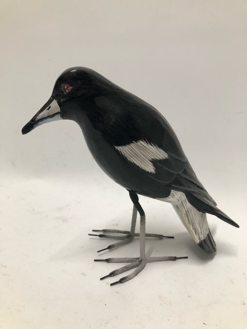 NEW!! 7675 Wooden Magpie 20cm high/Wholesale – Radiant Imports