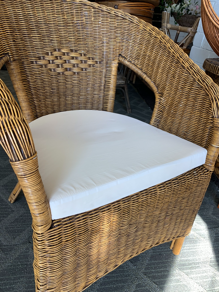 90100 Wholesale Calico Cushion pads for Chairs Cane / Rattan / Wicker ...