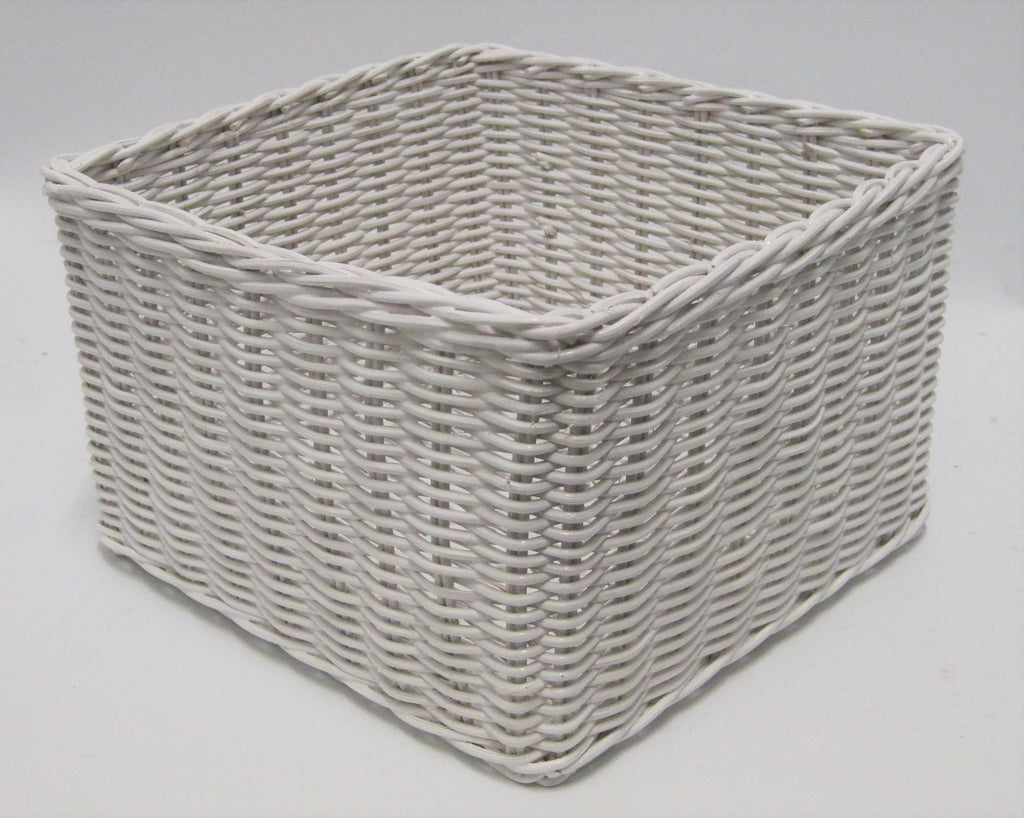 2020W Wholesale White Square Hamper Basket Rattan / Cane / Wicker ...