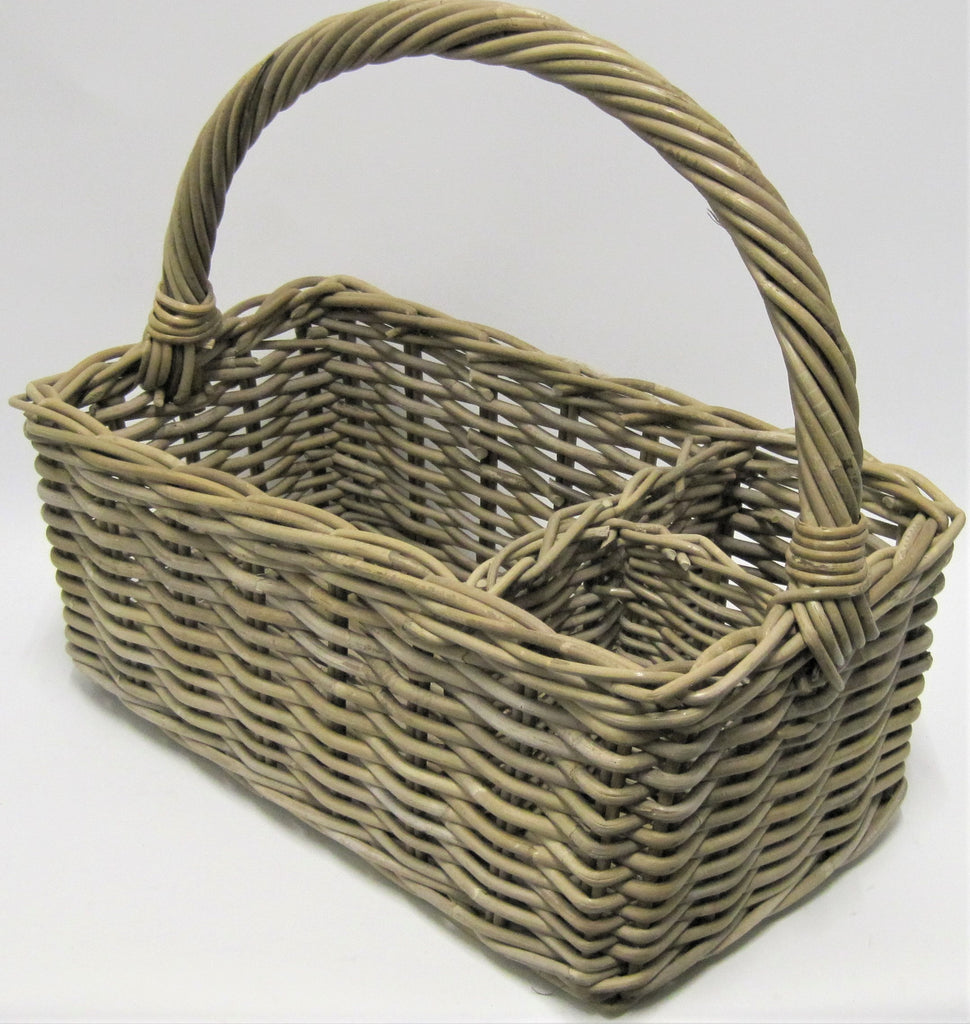 2160G Wholesale Rectangle Kabu Grey Carry Basket with Bottle Holder ...